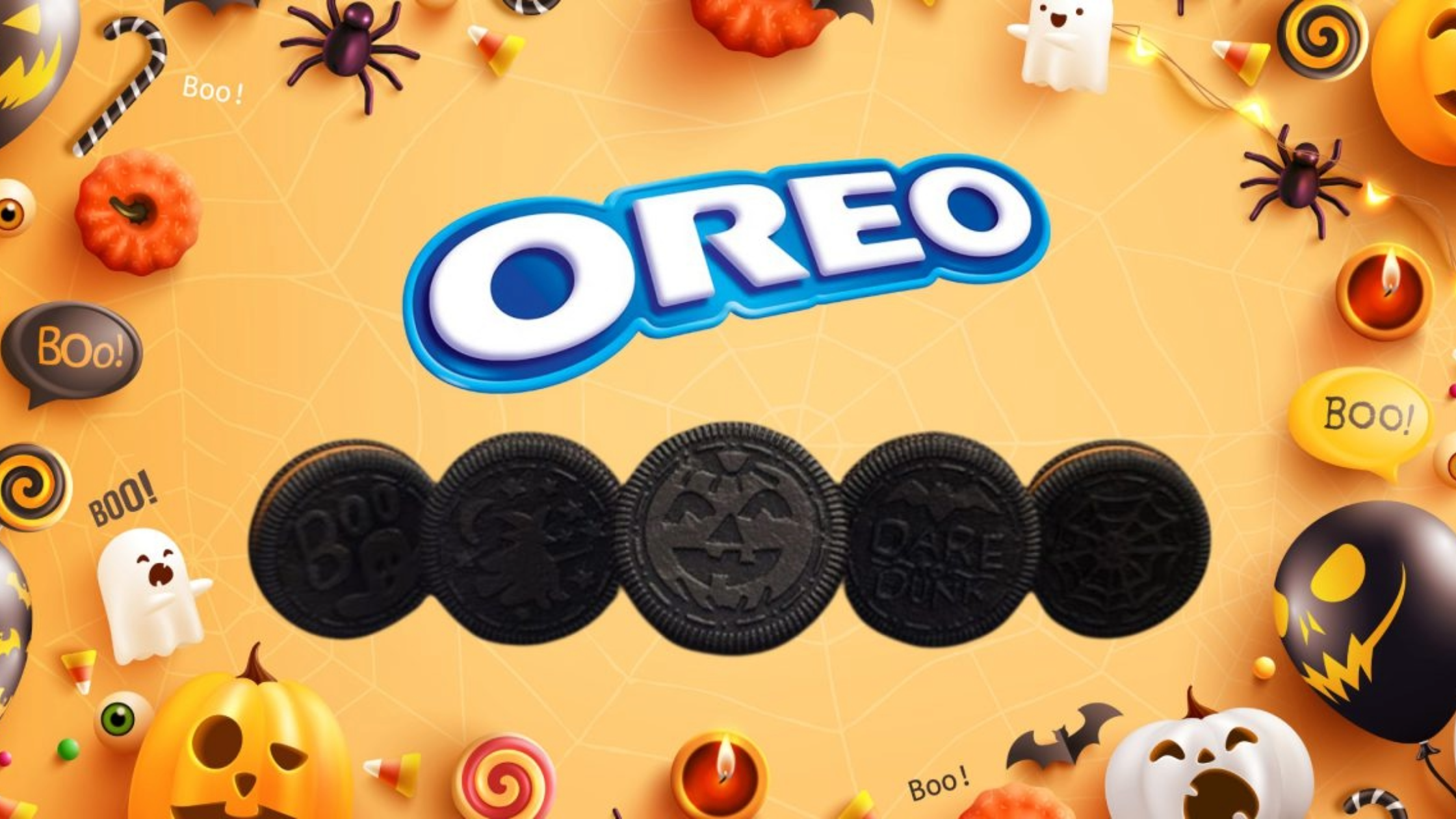 Oreo Unveils Halloween-Themed Boo! Cookies Ahead of Fall