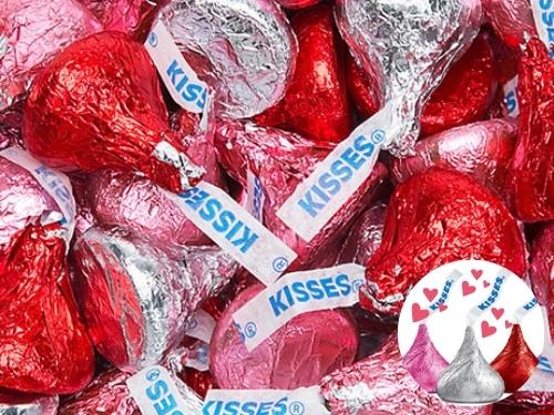 Hersheys Kisses Valentines Day 1lb Bag | Candy Retailer