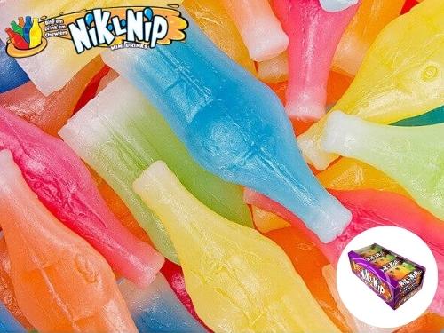 Nik L Nip Wax Bottles 18 Packs of 4 | Candy Retailer