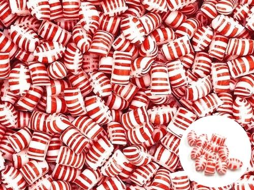 Primrose Candy Peppermint Gems Christmas Hard Candy 1Lb | Candy Retailer