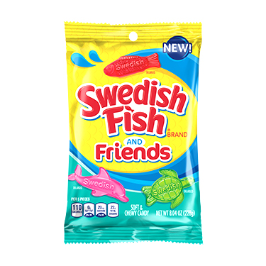 Swedish Fish and Friends 8oz Bag | Candy Retailer